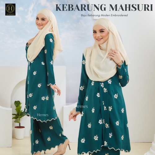HERNES KEBARUNG MAHSURI BAJU KEBARUNG MODEN BAJU KURUNG IRONLESS BF ...