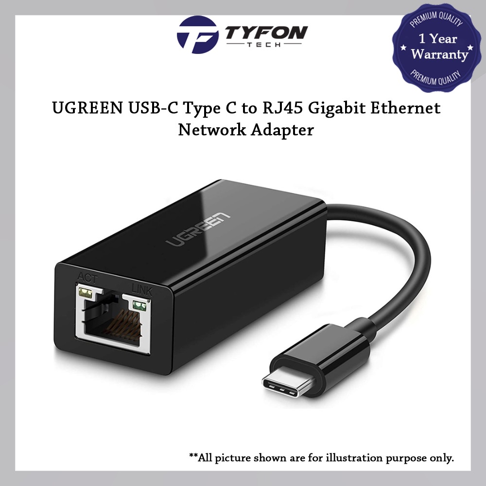 UGREEN USB-C Type C to RJ45 Gigabit Ethernet Network Adapter for ...
