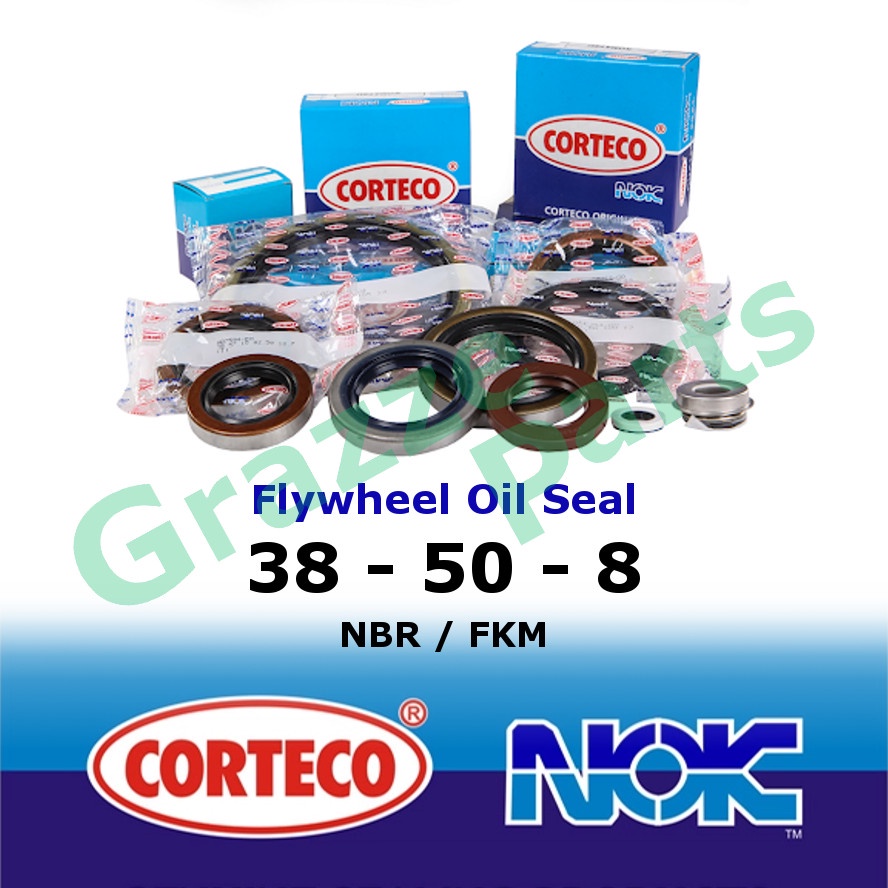 NOK Corteco Flywheel Crankshaft Oil Seal Camry SXV10 ACV30 Estima ACR30 ...