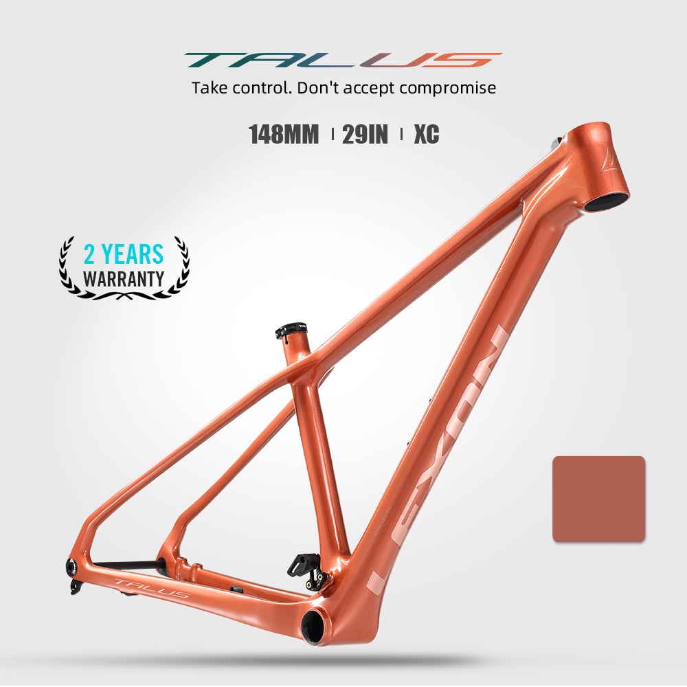 LEXON TALUS Carbon Bike Frame T1000 MTB Frame 29er Mountain Bike Frameset 148*12mm 15/17/19inch ...