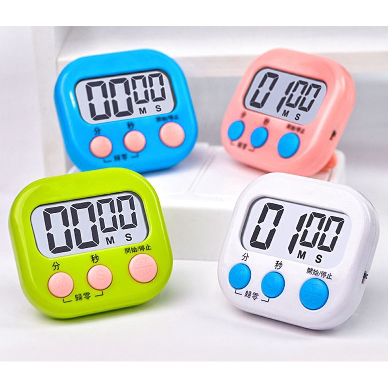 LCD Digital Timer Kitchen Cooking Baking Oven Timer Loud Alarm Jam ...