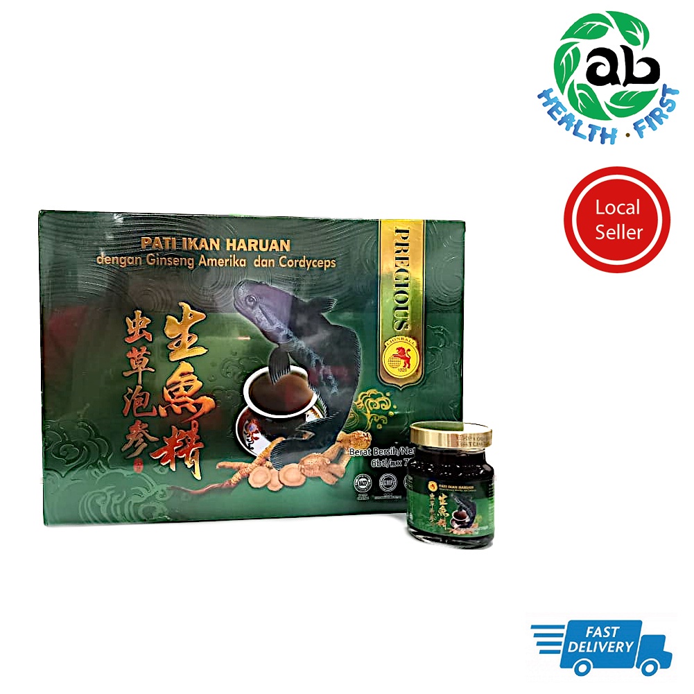 Pati Ikan Haruan Dengan Ginseng Amerika & Cordyceps Merawat Luka Brand ...