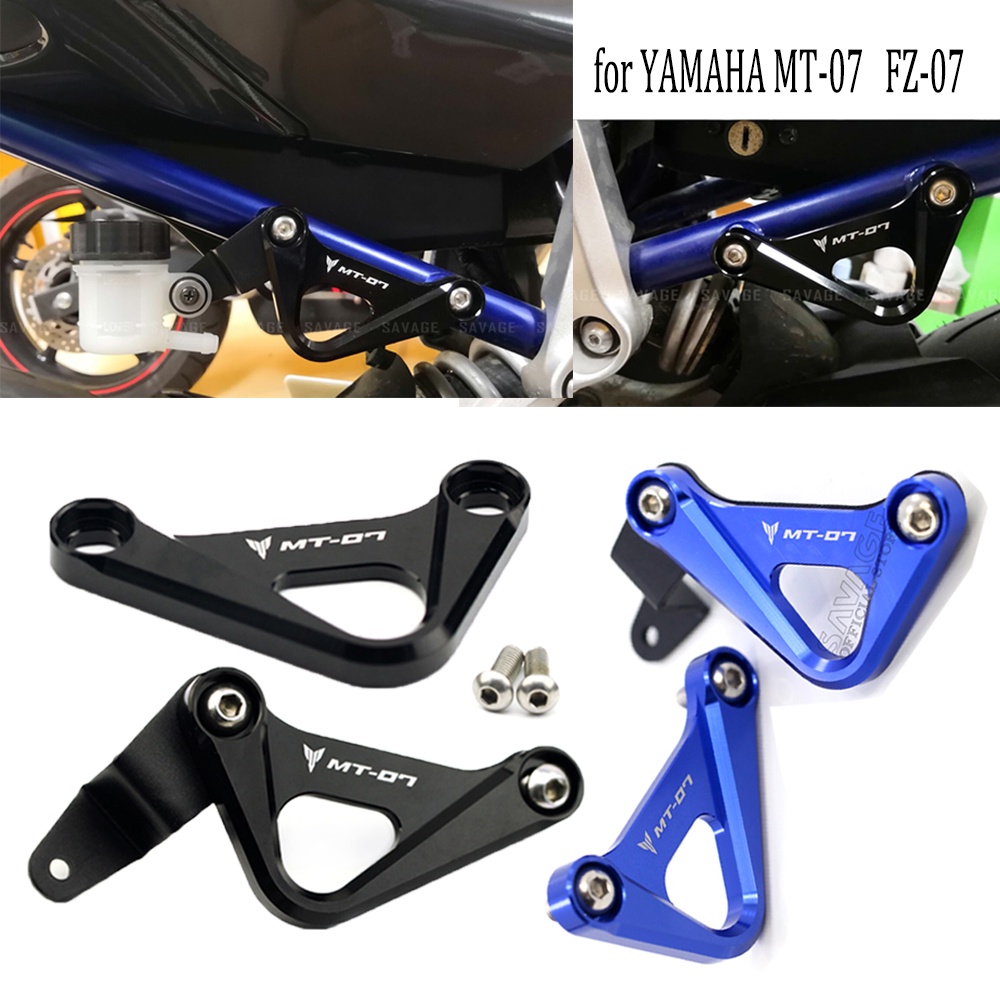 Rear Footrest Blanking Plates For YAMAHA MT-07 MT07 FZ-07 FZ07 2014 ...
