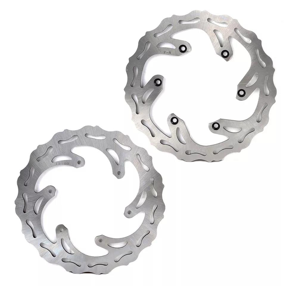Rear Front Brake Disc Rotor For Yamaha YZ125 YZ250 YZ250F YZ450F YZ250X ...