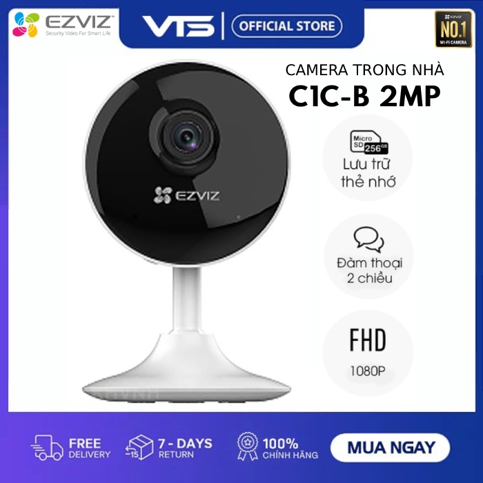 Ezviz C1C-B 2.0MP WIFI IP Camera - 2-Way Talk - CS-C1C (CS-C1C-E0-1E2WF ...