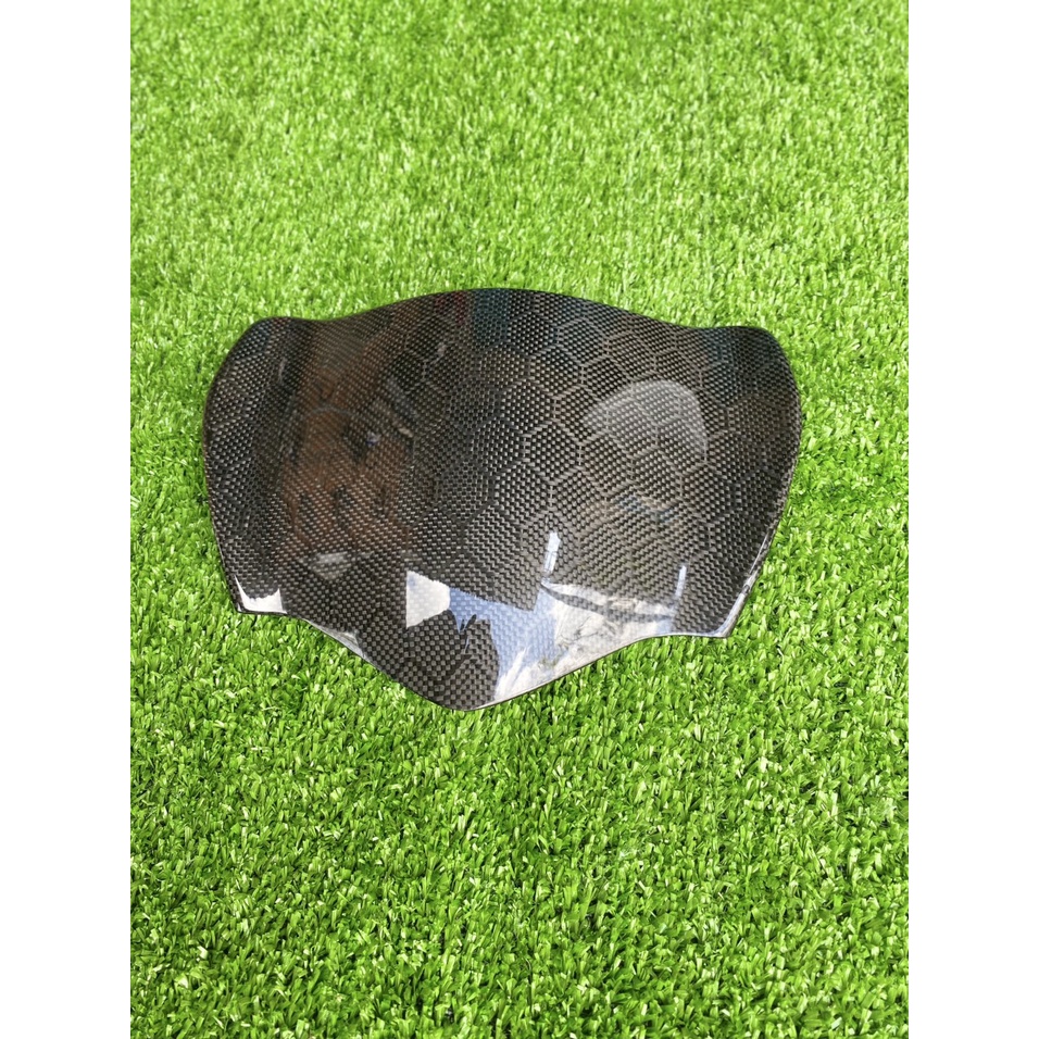 Crown SH 125 &150, front cover for SH 2020-2023 with honeycomb carbon ...