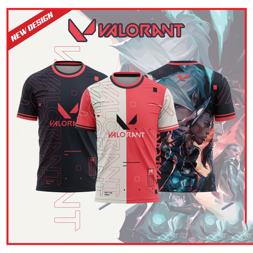 VALORANT SHIRT UNISEX FULL SUBLIMATION | Shopee Malaysia
