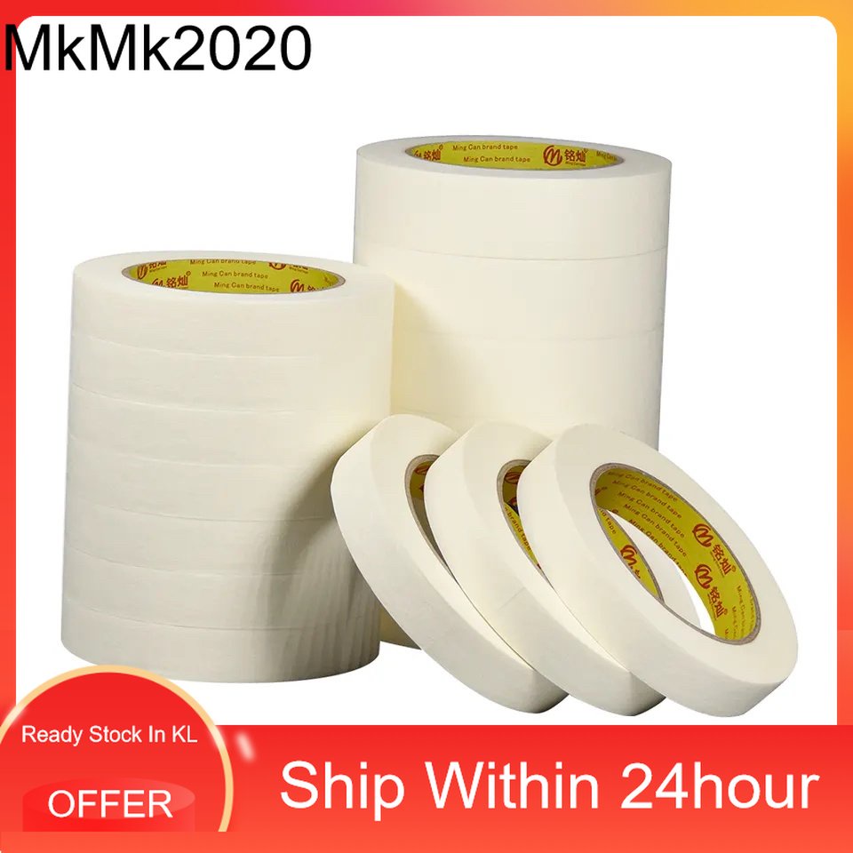 Masking Tape Paper Pita Pelekat Painting Tape Premium Industry Grade ...