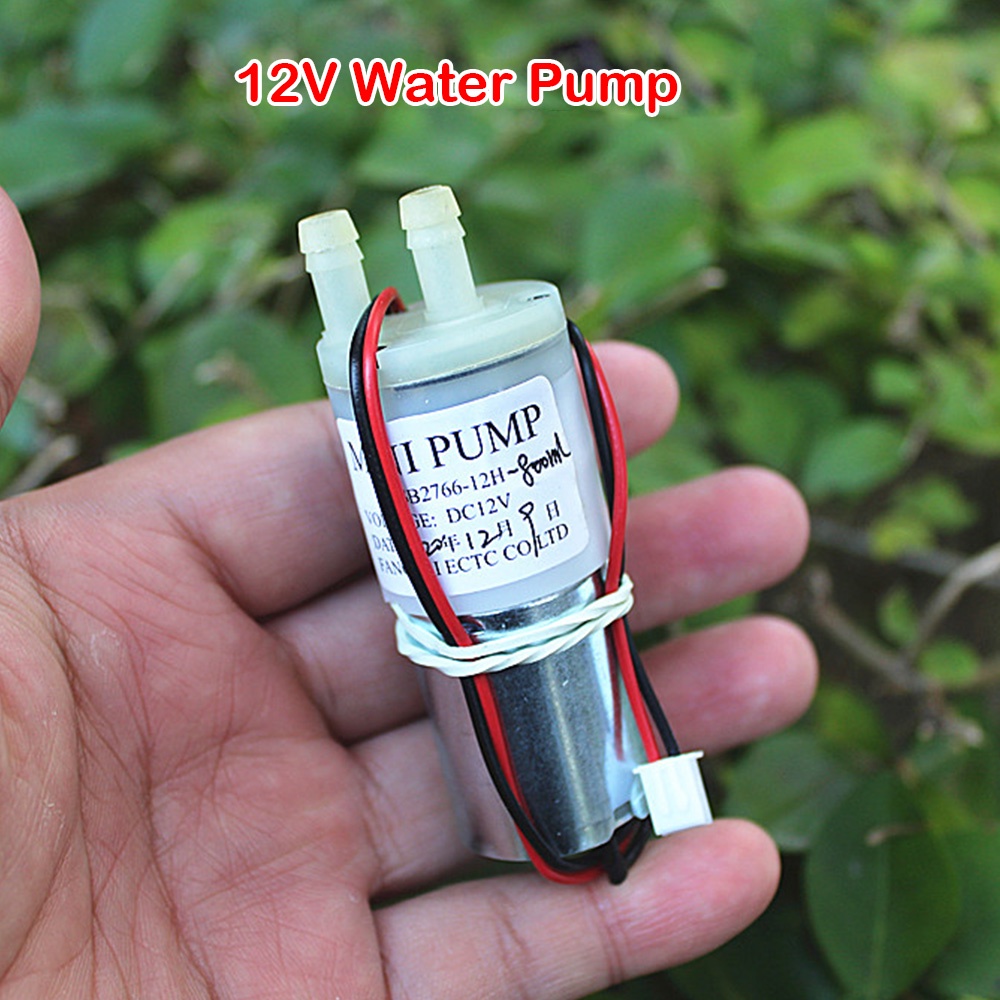 Dc 12V Miniature Self-Water Suction Pump 370 Motor Small Diaphragm ...