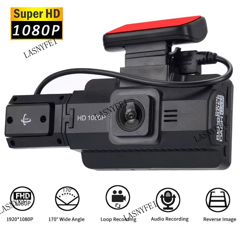 【Ships in 24 hours】3-Inch IPS Screen, 3-way Lens, Vehicle-mounted ...