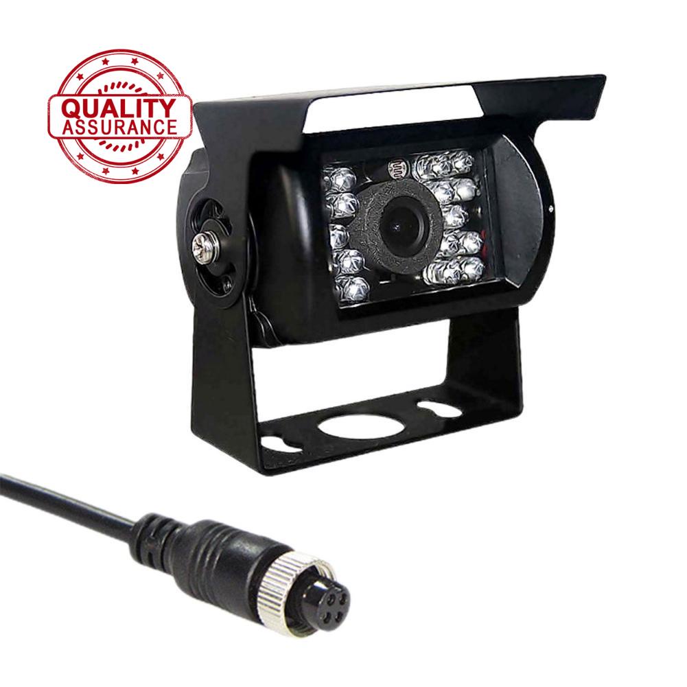 12-24V 4-Pin Night Vision Parking Rear View Camera for Car Bus Truck ...
