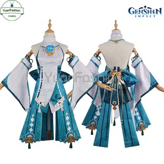 [Ready Stock] Genshin Impact Female Version Xiao COS Yae Miko cosplay ...