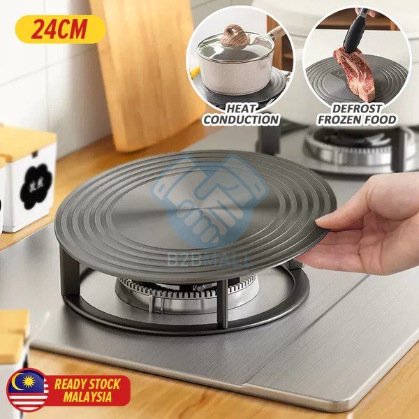 Mango_leong0123 [ 24CM ] Heat Conduction Thawing Tray Plate 4mm Thick ...