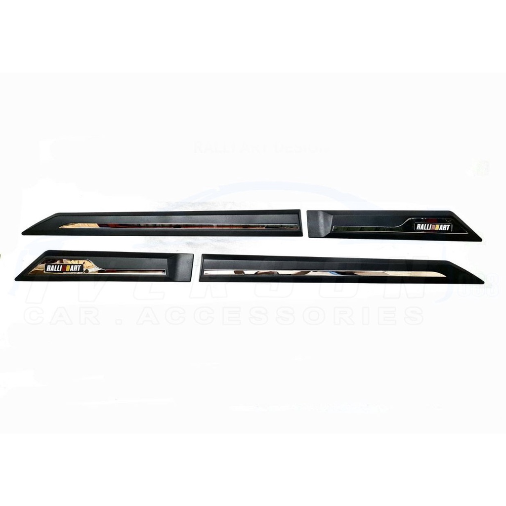 Ralliart Side Moulding for Mitsubishi Triton Strada 2021 | Shopee Malaysia