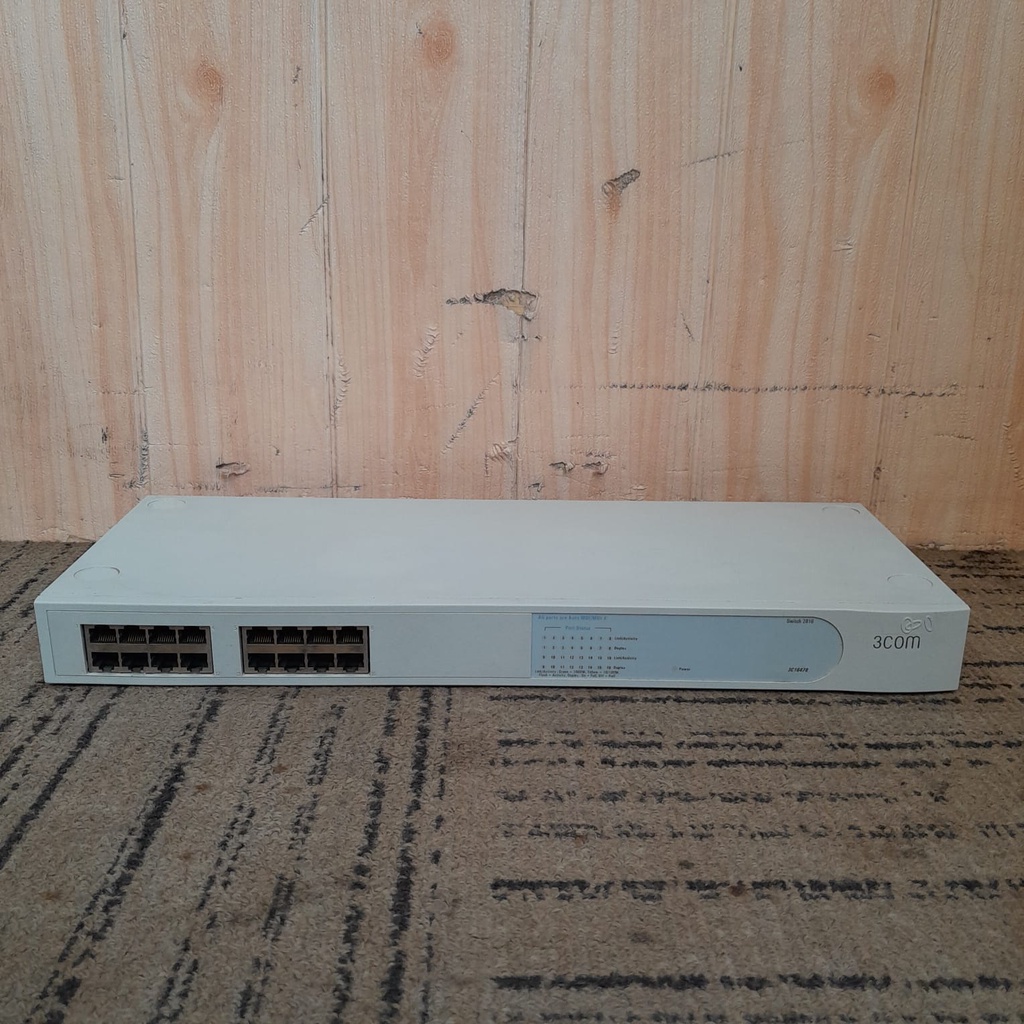 Switch Hub Gigabit 16 Port 3Com 2816 Unmanage Ready To Use Just Plug It ...