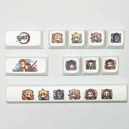 DEMON SLAYER Sublimation Keycap XDA Mechanical Keyboard | Shopee Malaysia