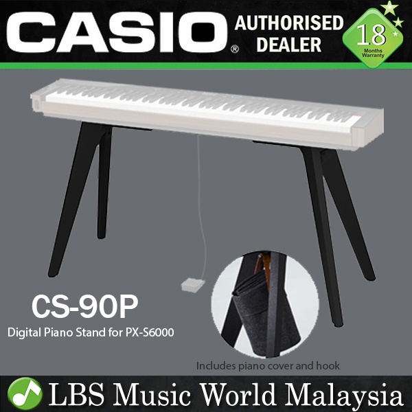 Casio CS-90P Privia Stand For PX-S6000 and PX-S7000 Digital Piano Keyboard Holder (CS90P ...