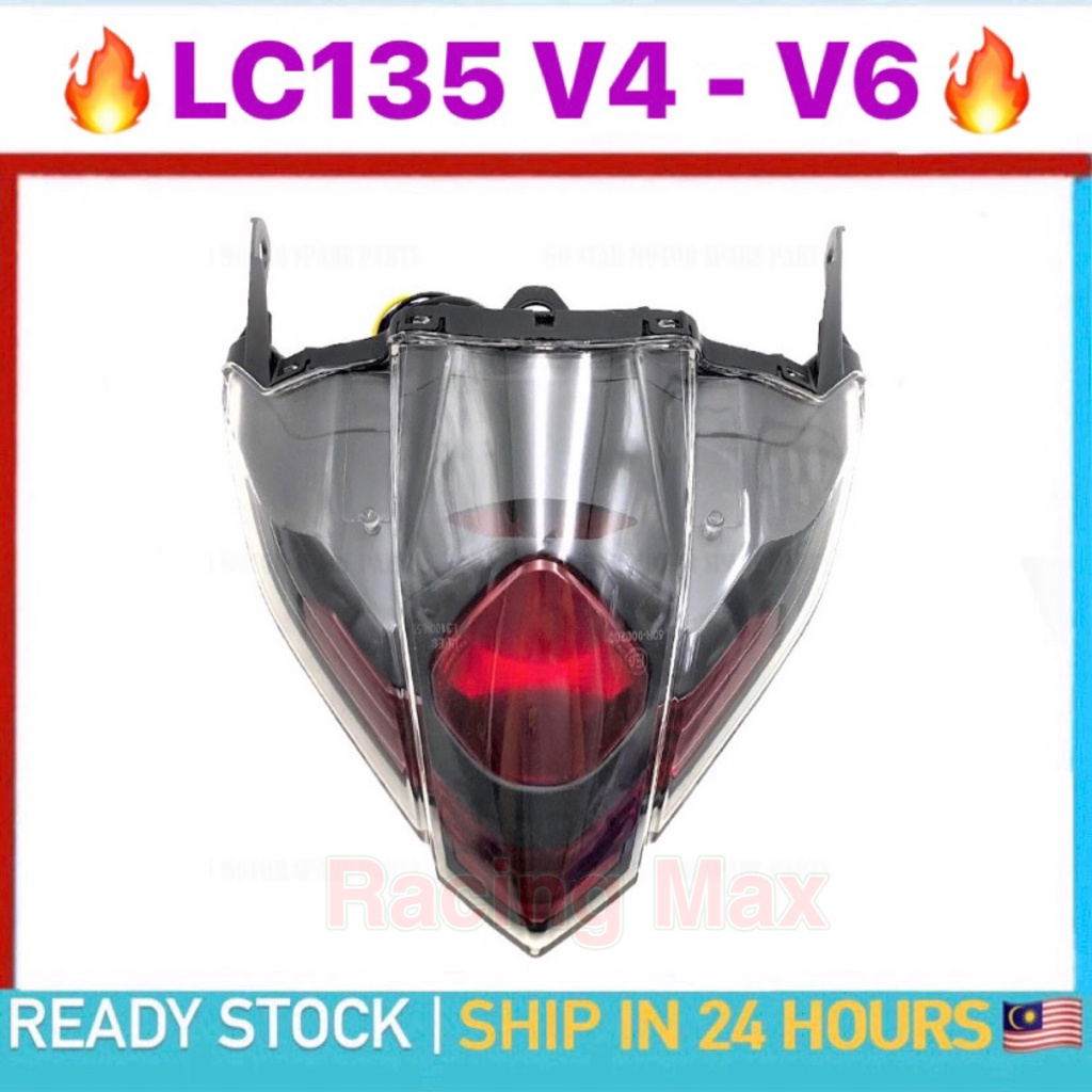 YAMAHA LC135 V4 V5 V6 TAIL LAMP TAIL LIGHT LAMPU BELAKANG SET LCV4 LCV5 ...