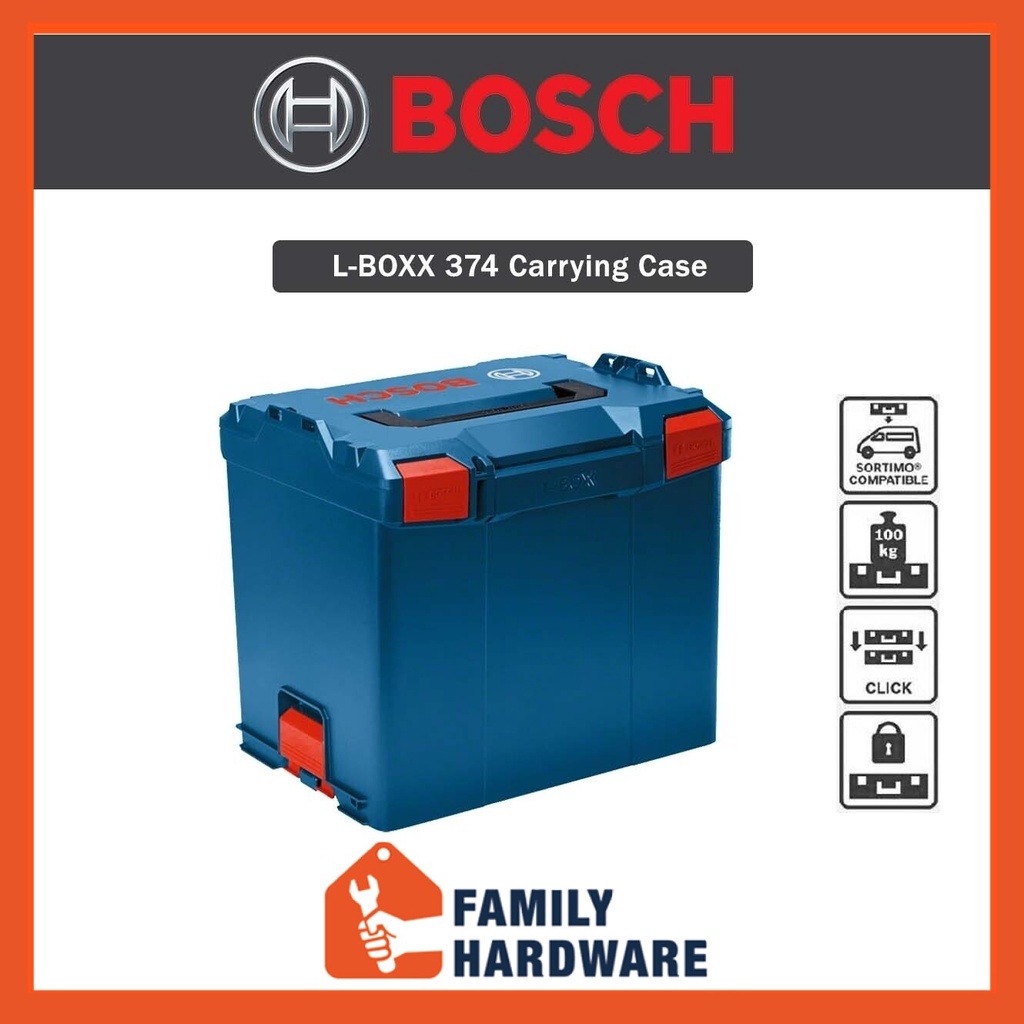 BOSCH L-BOXX 374 Carrying Case Professional Tool Box L BOXX Kotak ...