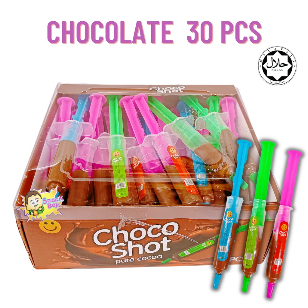 30pcs Choco Shot Pure Cocoa Chocolate / 巧克力 | Shopee Malaysia