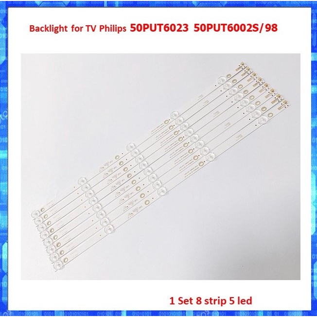 NEW Backlight LED- TV Philips 50PUT6023, 50PUT6002S/98 | Shopee Malaysia