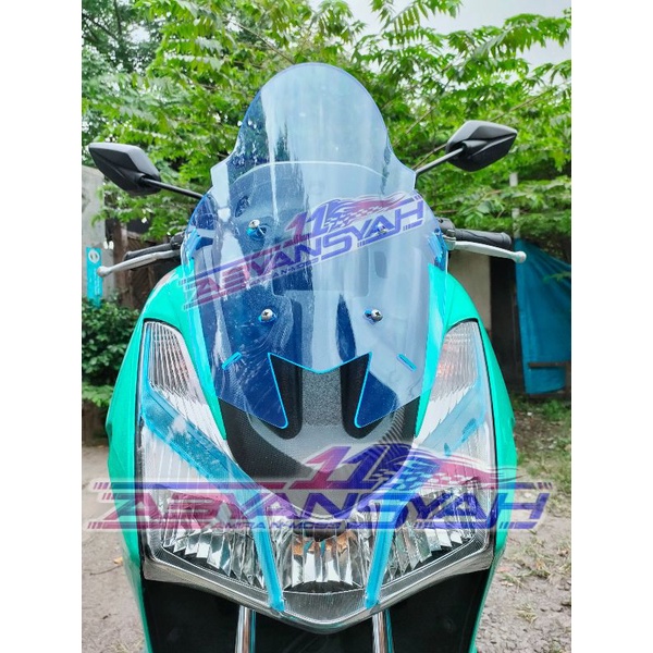 Windshield Lexi old 125 TDR Mini V4. Visor Lexi Lama 125 TDR Mini Type ...