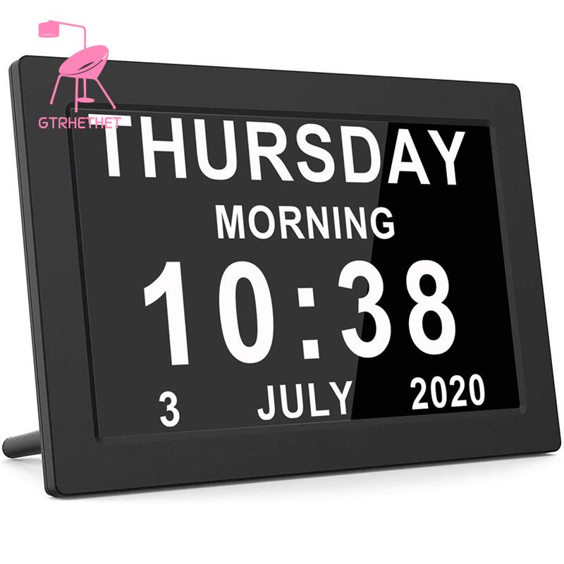 Dementia Clocks,Calendar Clock,Digital Clock with Large Digits Display ...