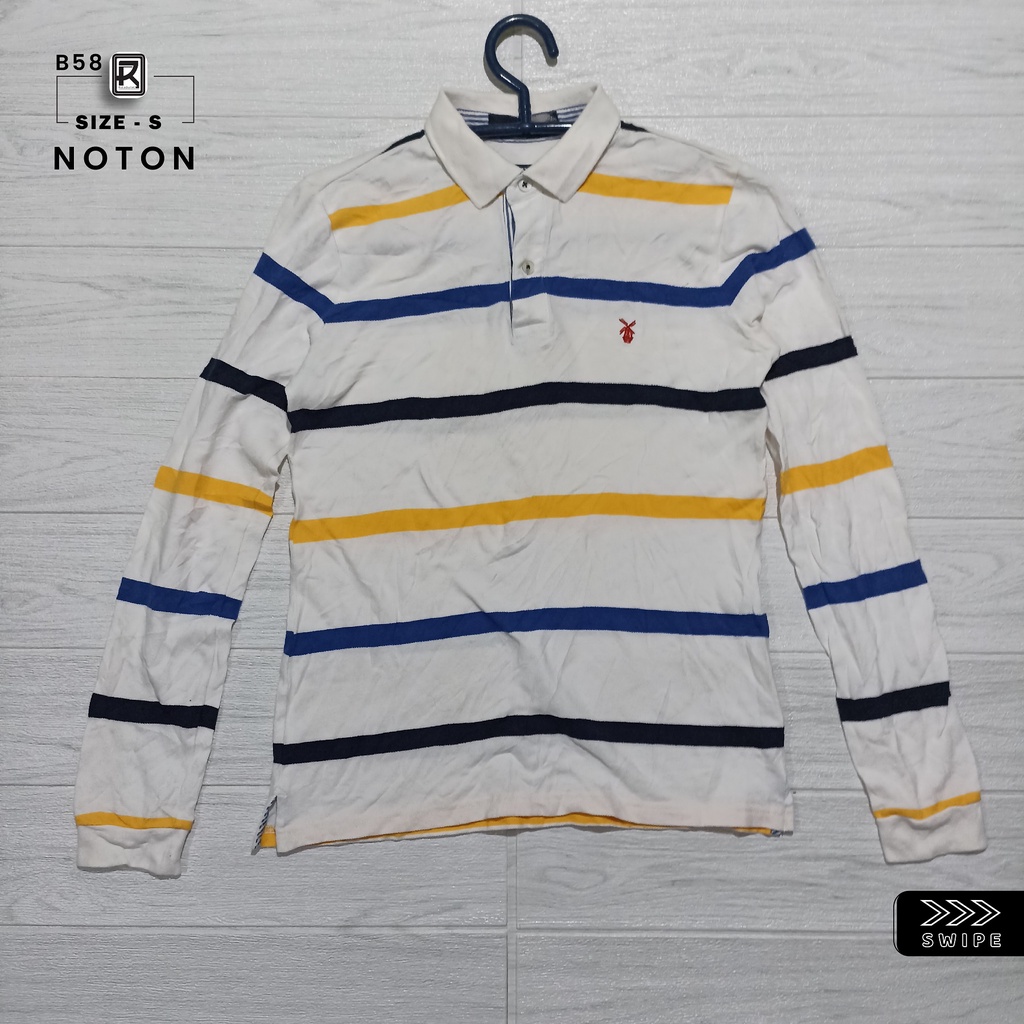 Polo SHIRT - NOTON Used/ Second/ Channel | Shopee Malaysia
