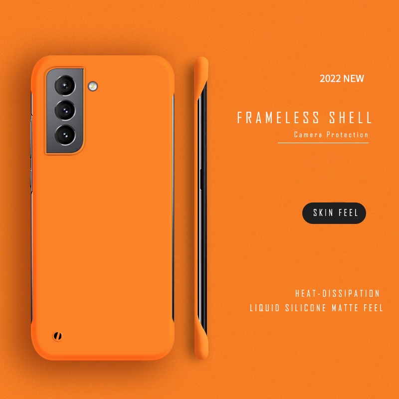 Thin Slim Hard PC Frameless Phone Case For Samsung Galaxy S21 S22 S23 S21 Plus Ultra S20 S21 FE ...