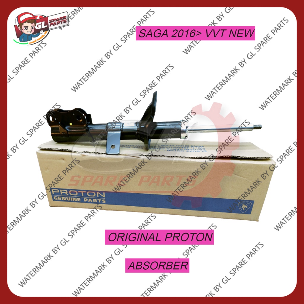ABSORBER ORIGINAL PROTON SAGA VVT NEW 2016> SHOCK ABSORBER (FRONT/REAR ...