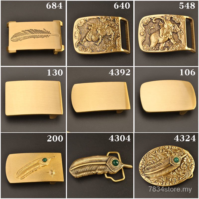 【Ready Stock】Tali pinggang Belt Buckle Tali pinggang apm Tulen kancing ...