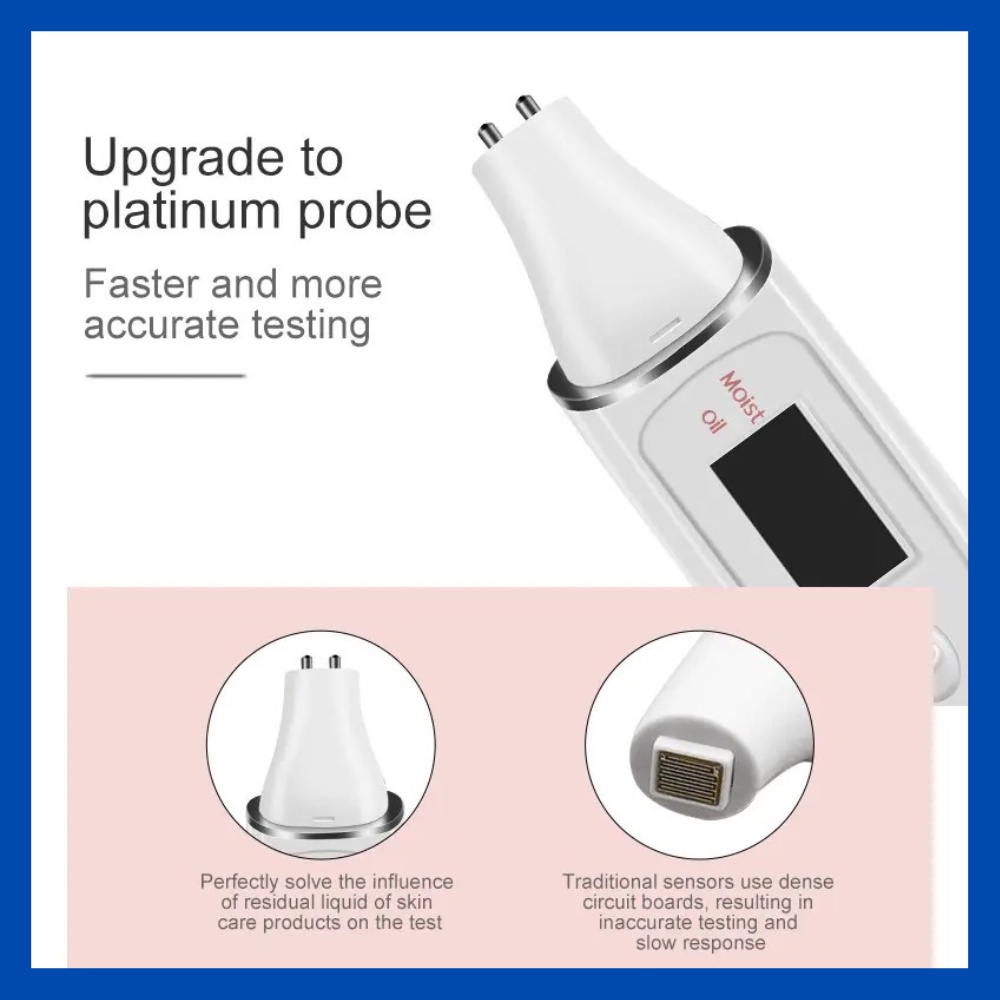 🇲🇾READY STOCK Skin Moisture Tester Detector Pen LCD Digital Display ...