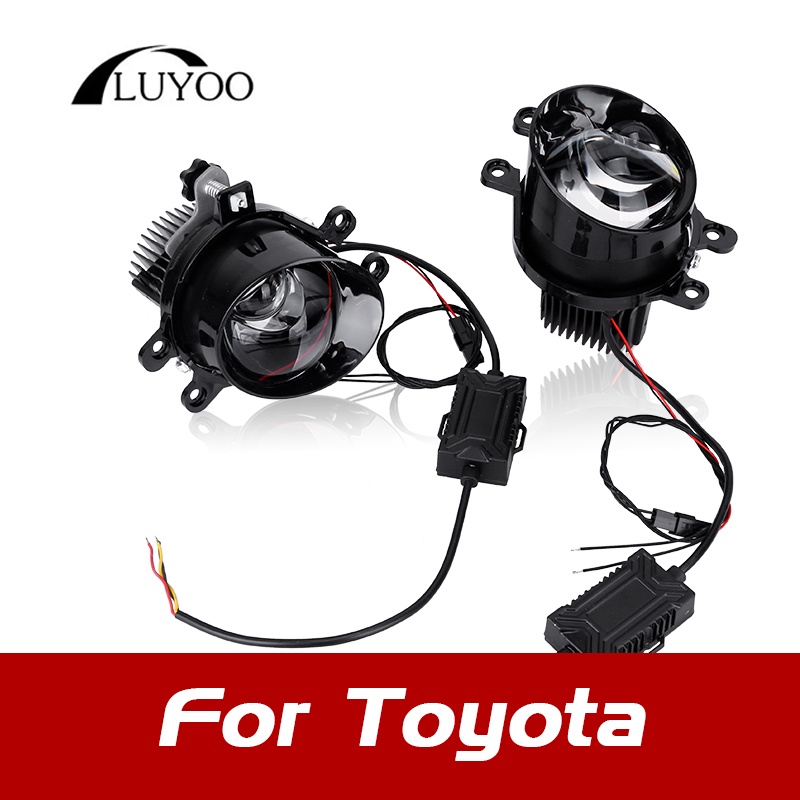 Bi-led Fog Light For Toyota Corolla/Yaris/Auris/Camry/Fortuner/Prius ...