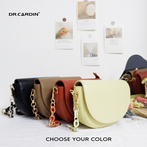 [Promo till 31st Oct] Dr Cardin Ladies Lovelle PU Leather Sling Bag BG-129 | Shopee Malaysia