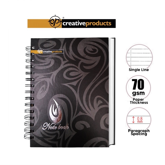 Buku Nota | CP A5 Ring Notebook 240 Pages 70gsm | Shopee Malaysia