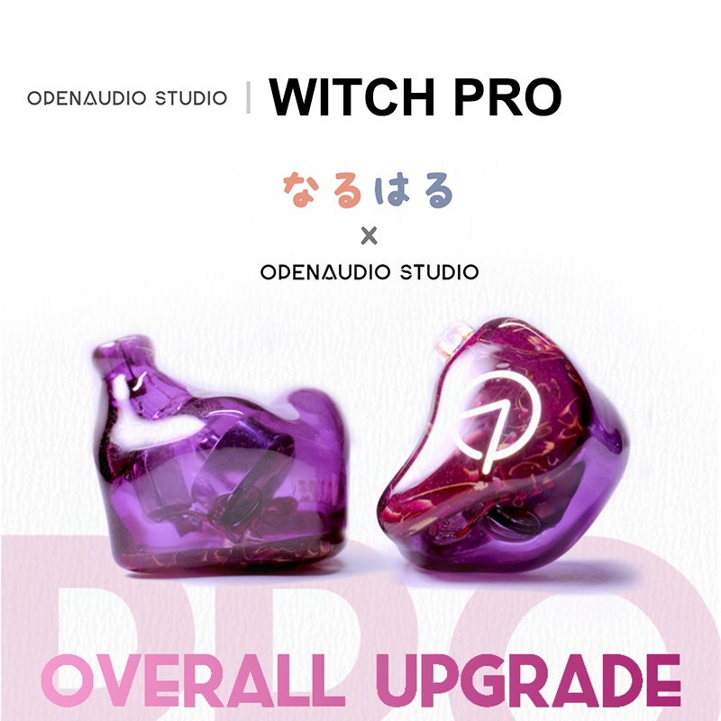 OPENAUDIO WITCH PRO 1DD+1BA Hybrid Audiophile In-ear Earphone IEMs Hifi Music Earbuds 0.78mm ...