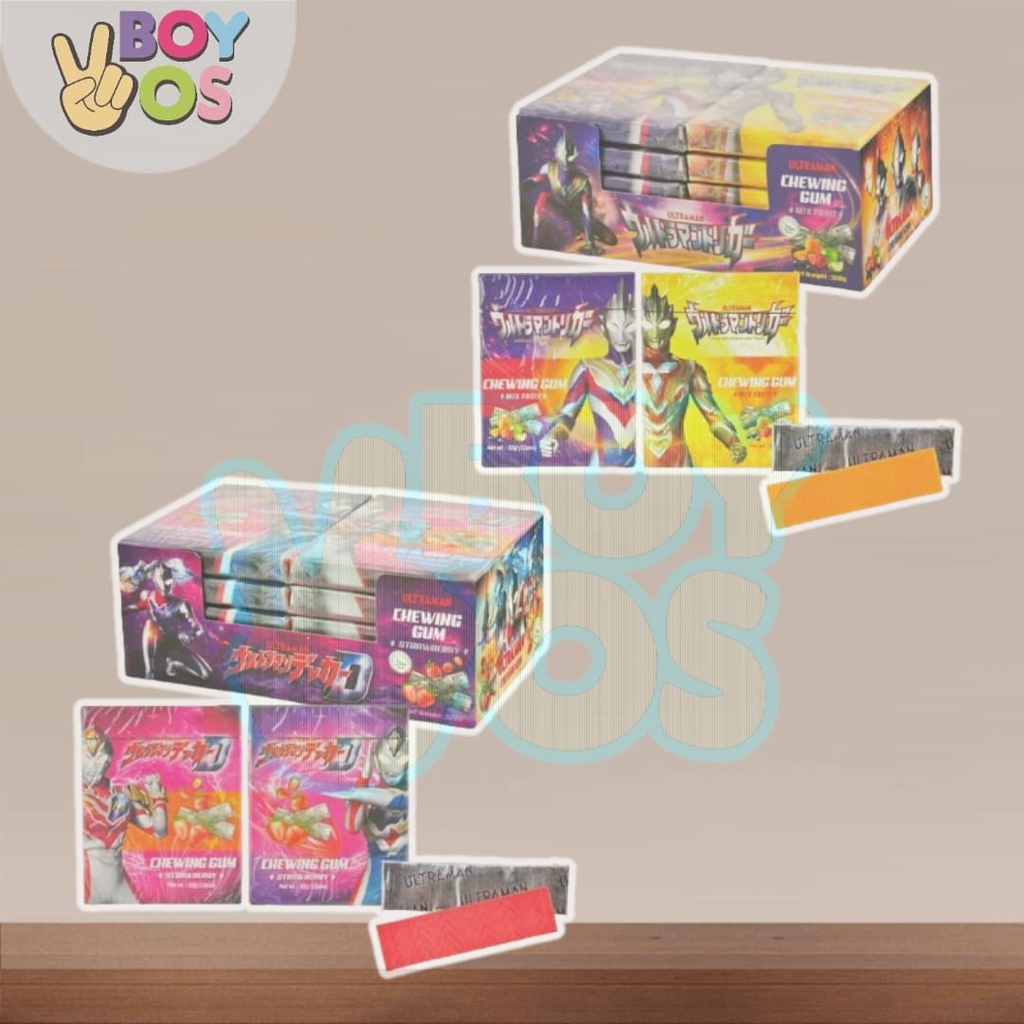 YLF Ultraman Chewing Gum 32g (1 Pcs) | Shopee Malaysia