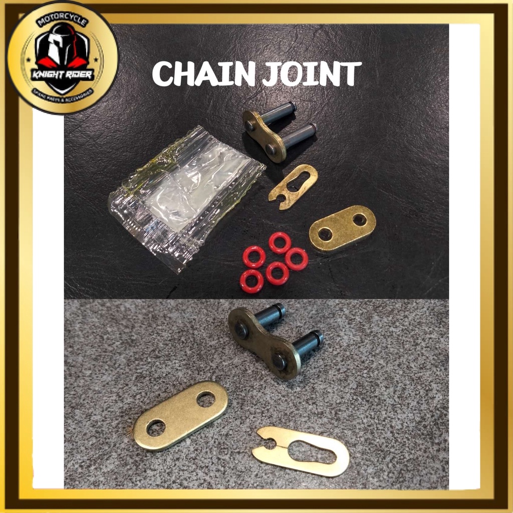 AJI RACING O-RING / GOLD CHAIN JOINT PIN CLIP 415 428 415H 428H RANTAI ...