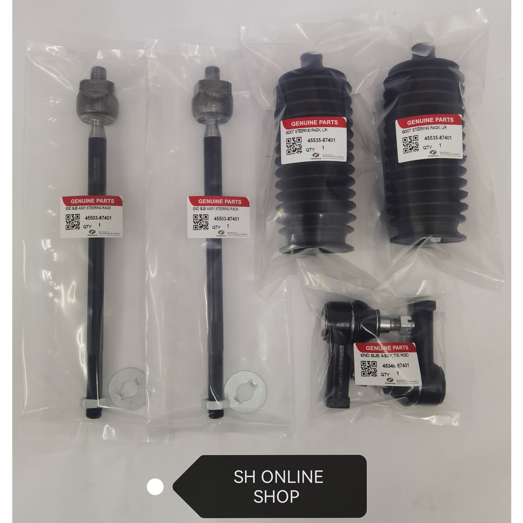 Tie Rod End+Rack End+Steering Boot Cover (OEM) for Perodua Kembara ...