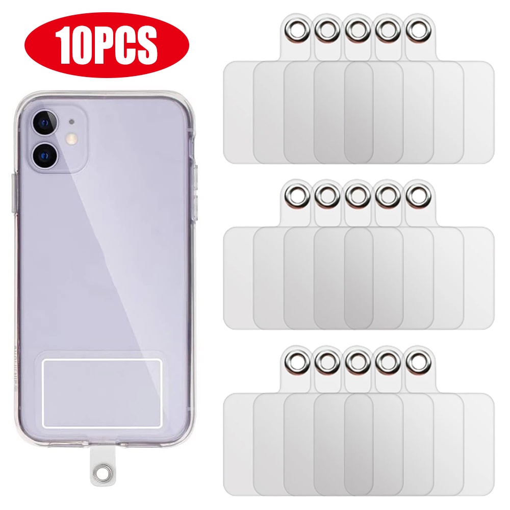 Universal Detachable Transparent Mobile Phone Lanyard Patch Ultra Thin ...