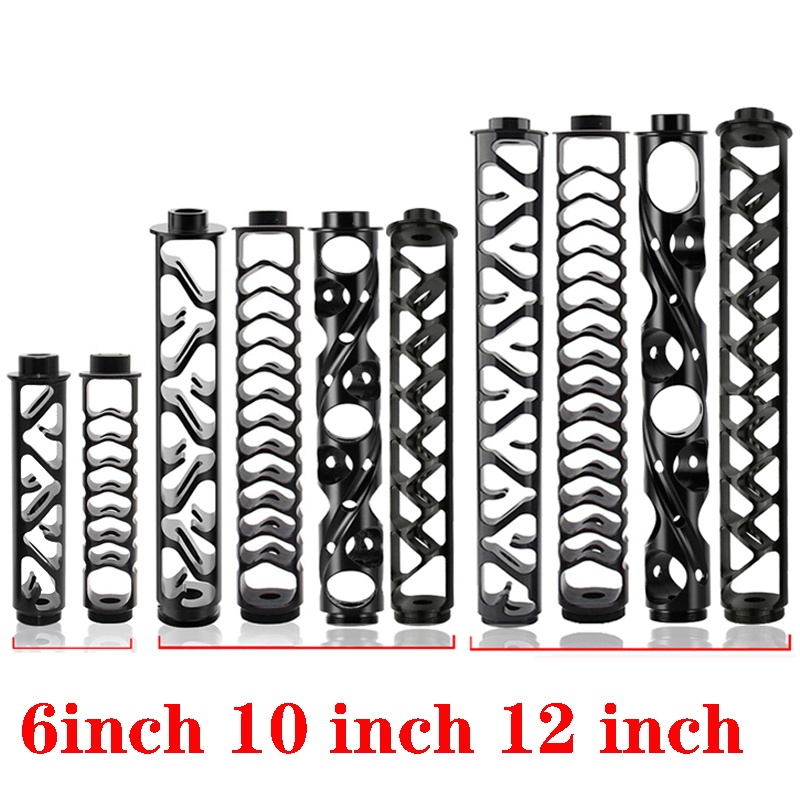 6 inch 10 inch 12 inch Aluminum Filter 1/2-28 5/8-24 Single Core Fuel ...