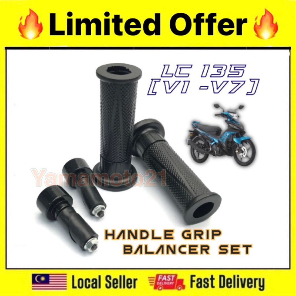 YAMAHA LC135 135LC V1 V2 V3 V4 V5 V6 V7 HANDLE GRIP THROTTLE GRIP ...