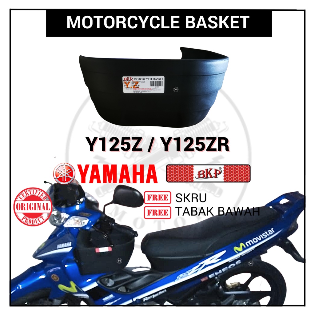 YAMAHA BKP BASKET BAKUL PVC PLASTIC SRL 110 105 EZ115 Y16ZR Y15ZR Y125Z Y110 SS Y80 LC135 EGO ...