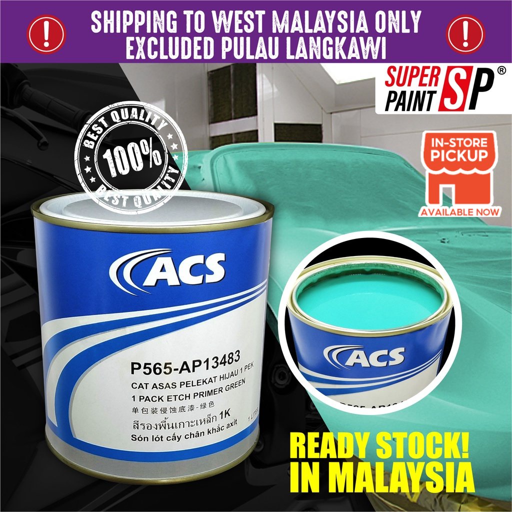 Nexa Autocolor Car Etch Primer Green 1ℓ ACS P565-AP13483 Cat Undercoat ...