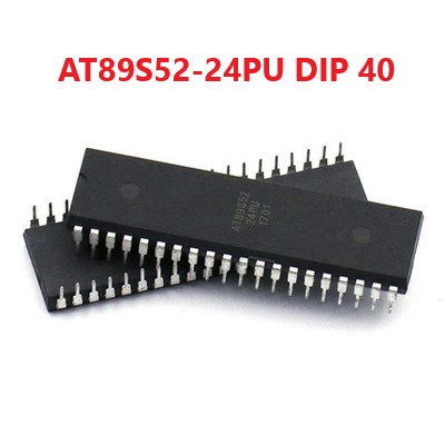 Microcontroller Chip AT89S52-24PU Pin - 89S52, ISP charging circuit ...