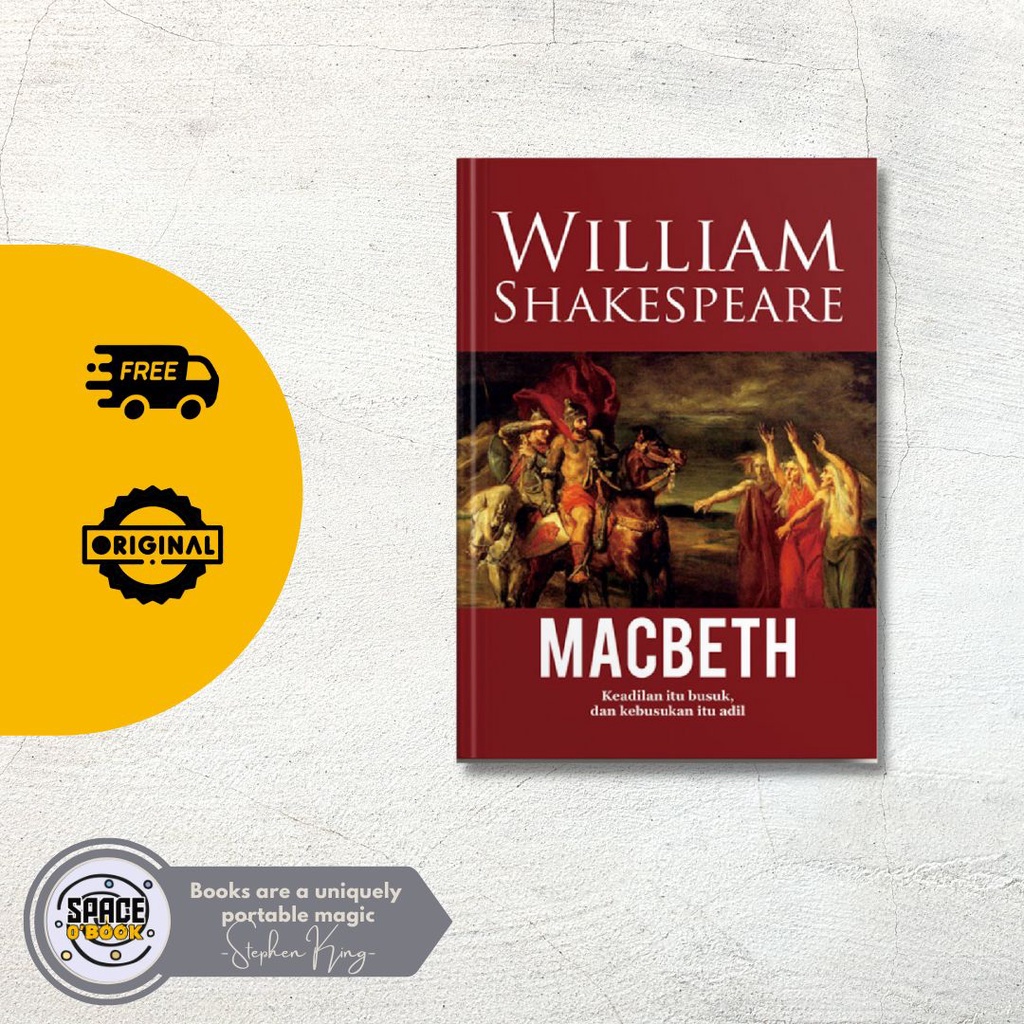 Classic Literature Book - Macbeth - William Shakespeare (Original ...