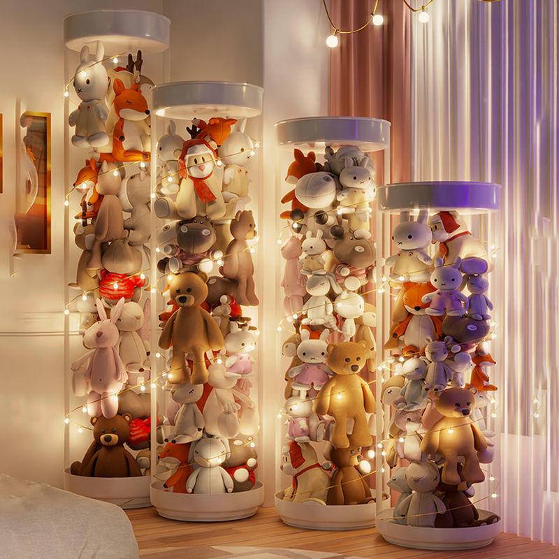 Niche design Baldi penyimpanan anak patung Kemasan mainan mewah ...