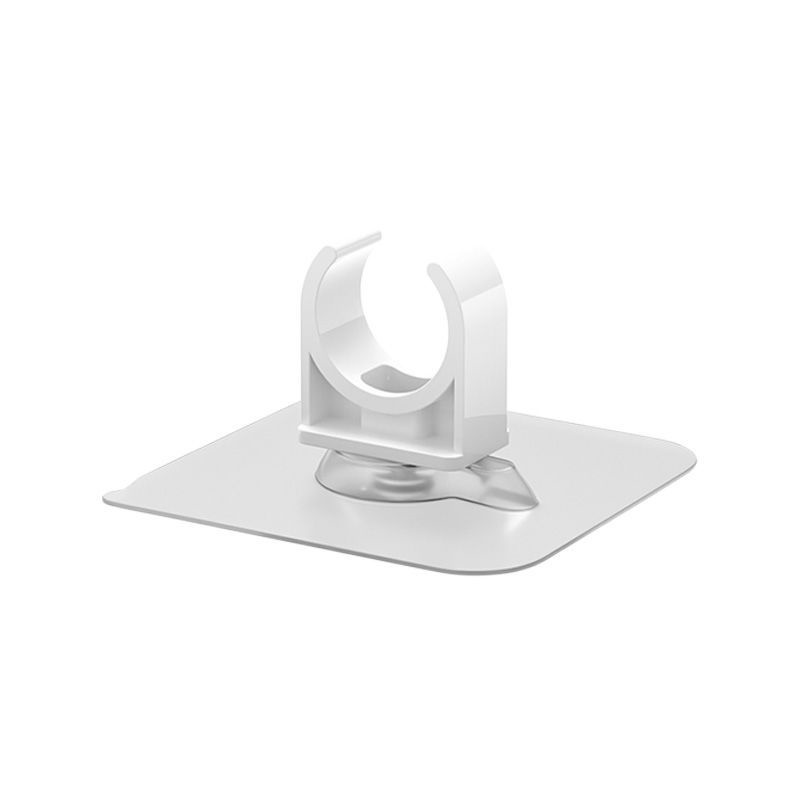PVC White Pipe Clamp Water Pipe Pipe Clamp Holder Punch-Free Stickers ...