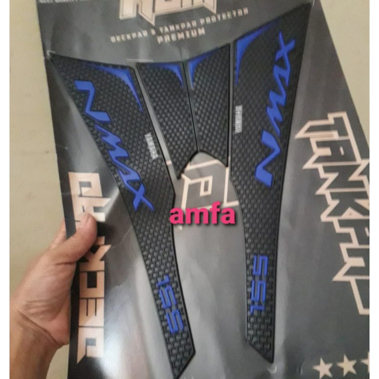 Tank pad Deck pad Old Nmax 2016 2017 2018 2019 Sticker Rubber Embossed ...