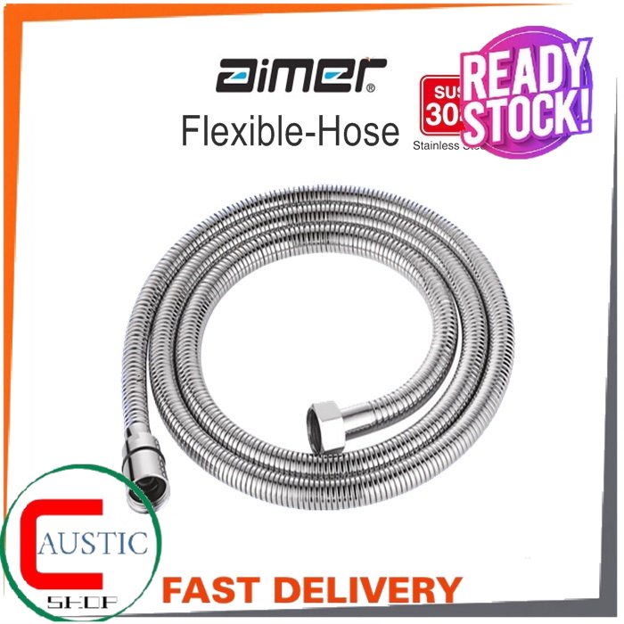 Paip Flexible Hose Keluli Tahan Karat Aimer AMACC-4415 Bidet Spray Hose ...